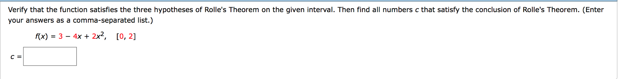 Solved Verify that the function satisfies the three | Chegg.com