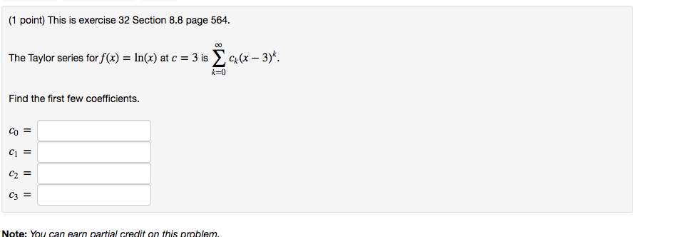 Solved Previous Problem List Next 1 point Find the first | Chegg.com