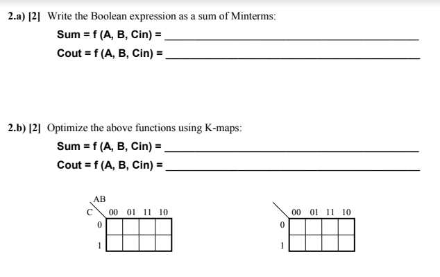 Solved CDA 3201 Intro To Logic Design LAB 2 Please | Chegg.com