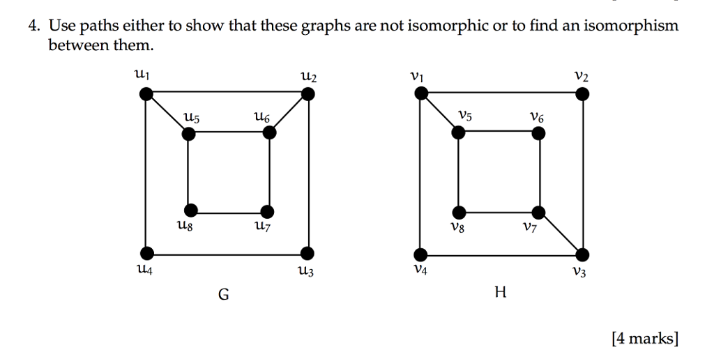 Solved Use paths either to show that these graphs are not | Chegg.com