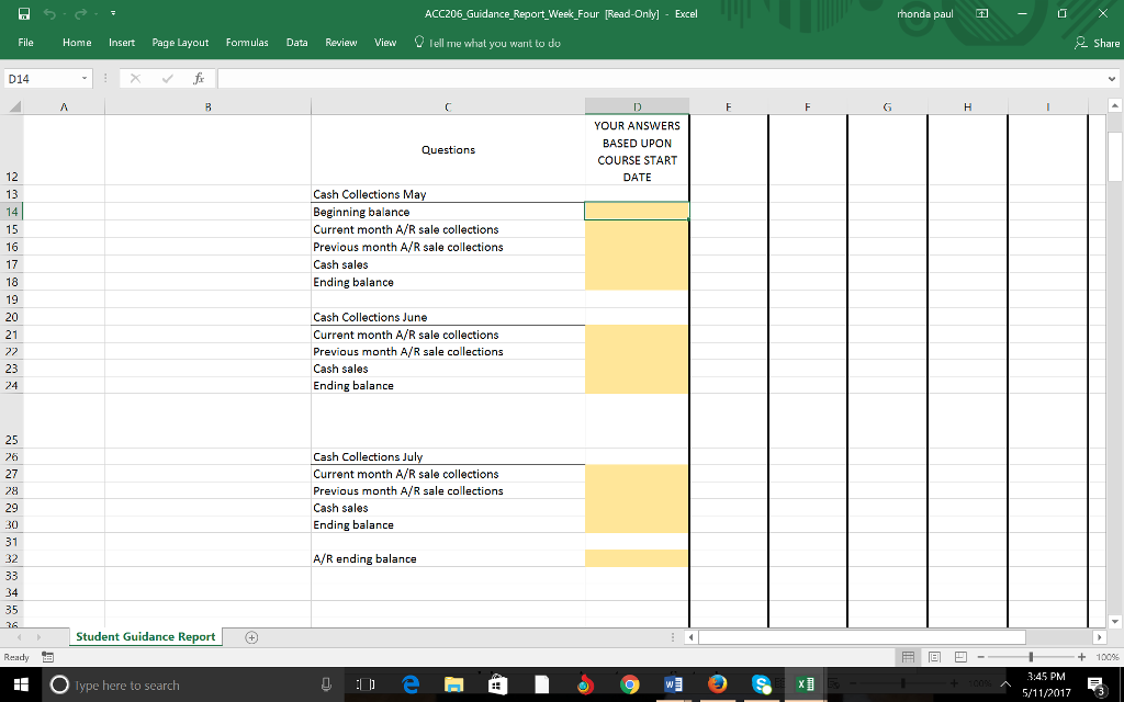 Solved Schedule of cash collections Sugarland Company sells | Chegg.com