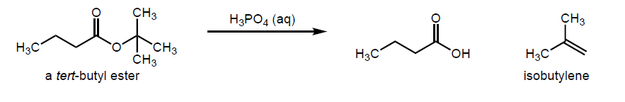 Solved Carboxylic acids can be “protected” as tert-butyl | Chegg.com