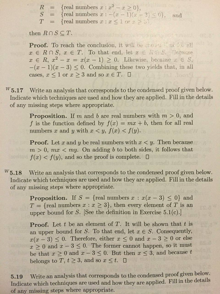 Solved R treal numbers r 2 real numbers and treal numbers or | Chegg.com