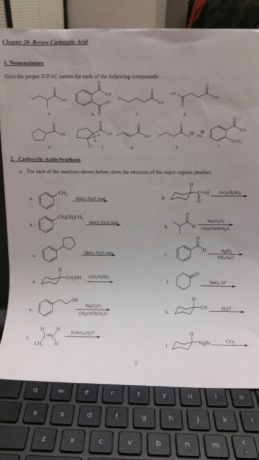 Solved Give the proper IUPAC names for each of the following | Chegg.com