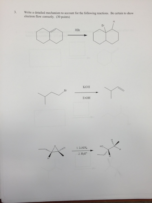 Solved Write a detailed mechanism to account for the | Chegg.com Solved Write a detailed mechanism to account for the | Chegg.com