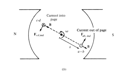 Solved The figure below shows a simple rotating loop between | Chegg.com