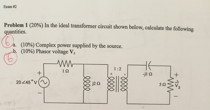 Solved In the ideal transformer circuit shown below, | Chegg.com