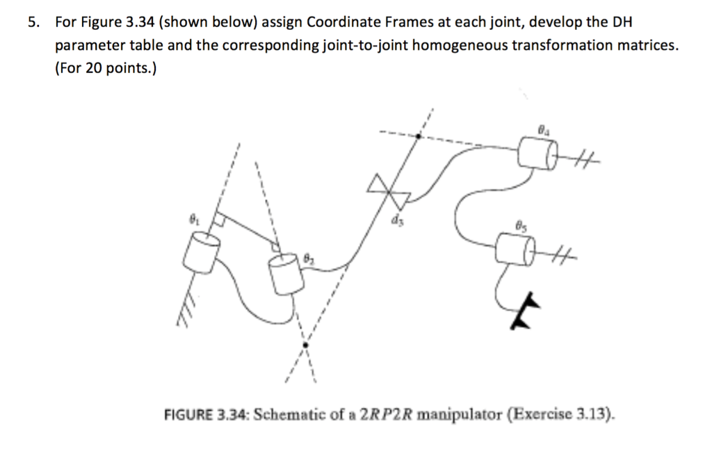 For Figure 3.34 (shown below) assign Coordinate | Chegg.com