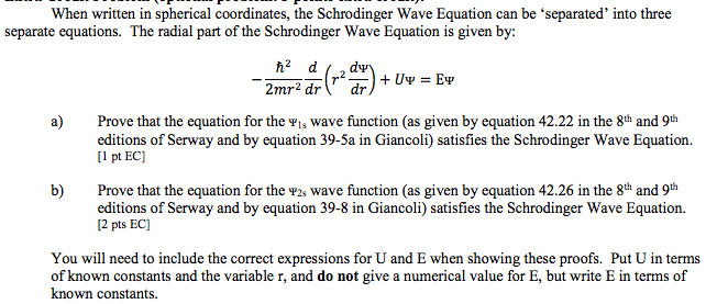 Solved When written in spherical coordinates, the | Chegg.com