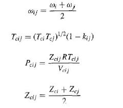Omega ij = Omega i + Omega j/2 Tcij = (TciTcj)1/2 | Chegg.com