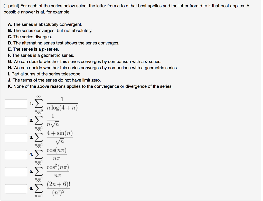 Solved 1 Point For Each Of The Series Below Select The Chegg solved-1-point-for-each-of-the-series-below-select-the-chegg