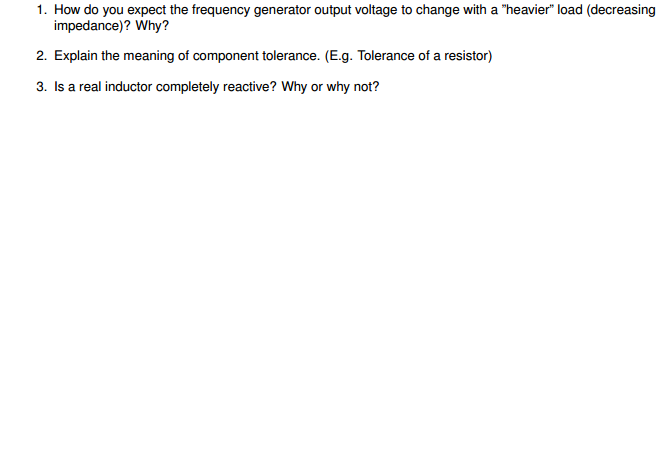 Solved How do you expect the frequency generator output | Chegg.com