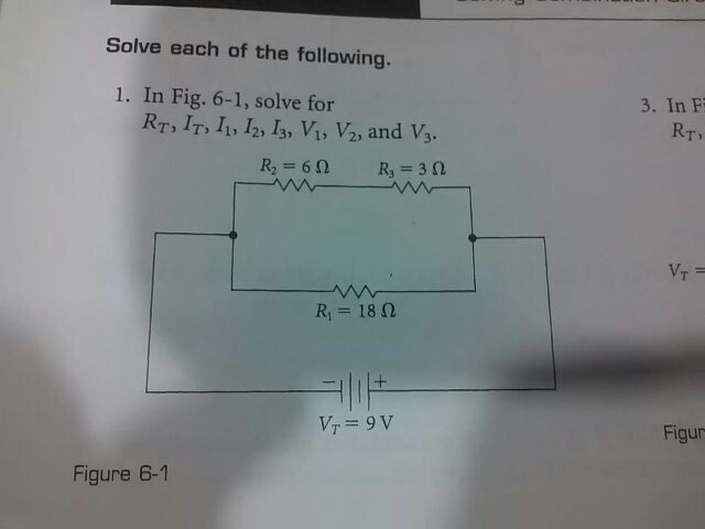 Solved Solve each of the following. 1. In Fig. 6-1, solve | Chegg.com