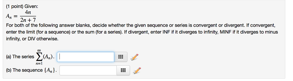 Solved Given An 4n2n 7 For Both Of The Following