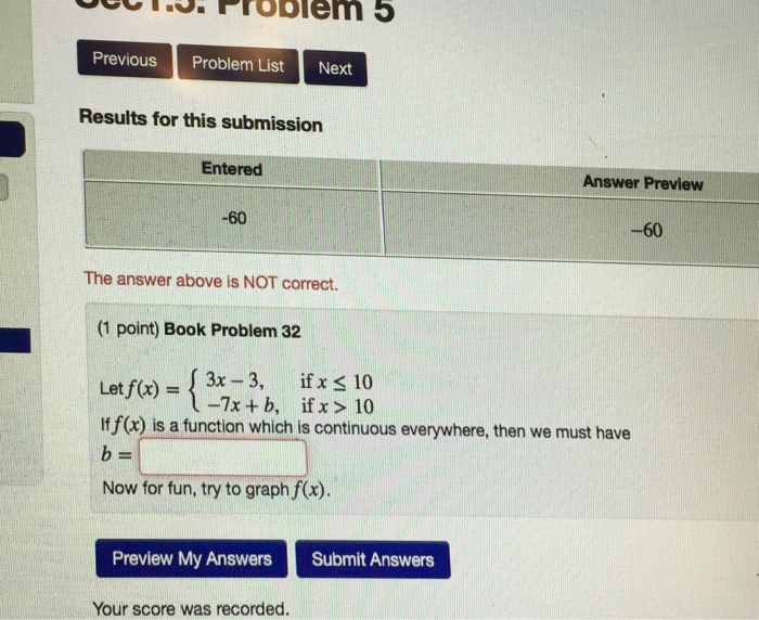 Solved Let f(x) = 3x - 3, if x lessthanorequalto 10 -7x + | Chegg.com Solved Let f(x) = 3x - 3, if x lessthanorequalto 10 -7x + | Chegg.com