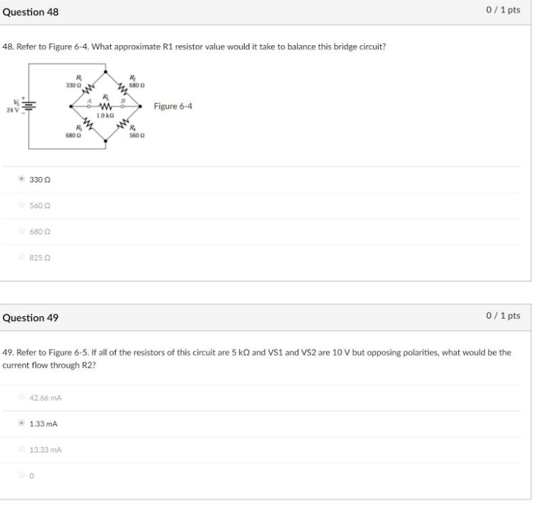 Solved Question 48 0/1 pts 48. Refer to Figure 6-4. What | Chegg.com