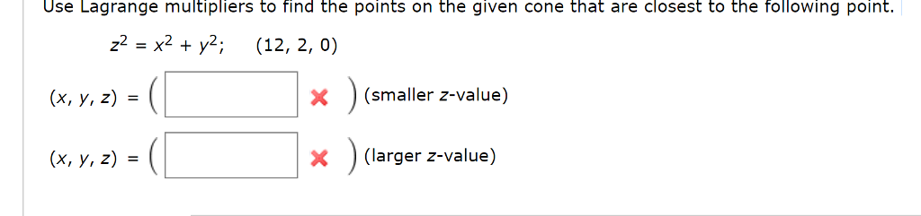 Solved Use Lagrange multipliers to find the points on the | Chegg.com