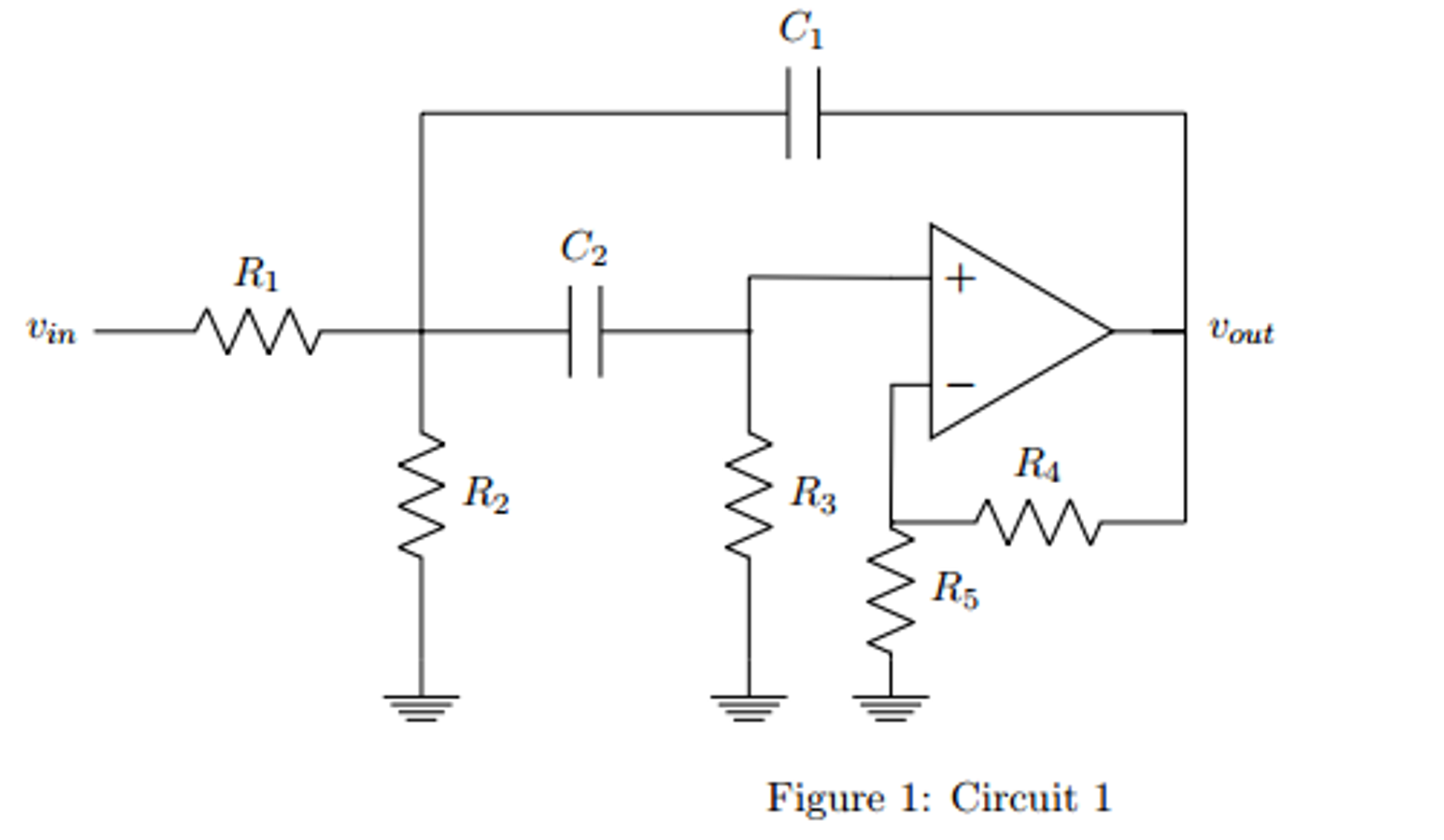 Solved Find voltage across R5 and two equations for the | Chegg.com