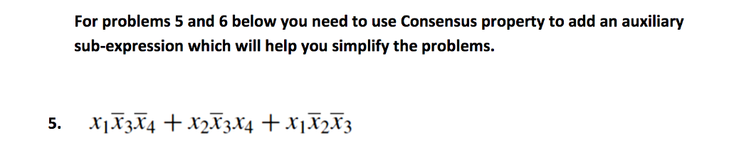 Solved For problems 5 and 6 below you need to use Consensus | Chegg.com