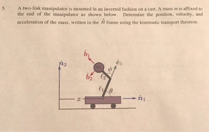 Solved Can someone help me solve this dynamics problem using | Chegg.com