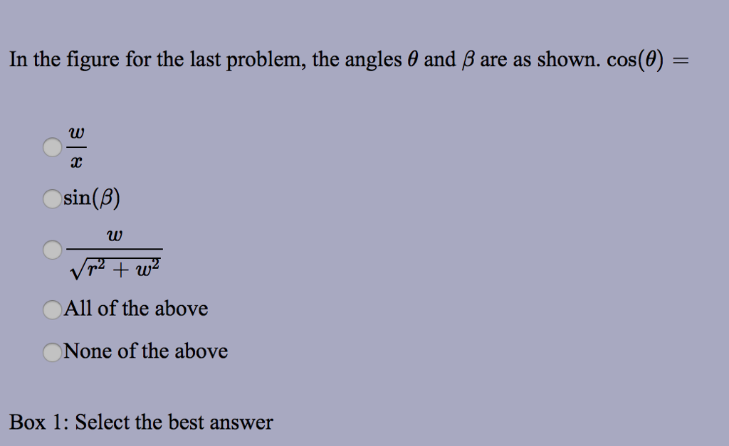 Solved The figure above shows a right triangle. Suppose | Chegg.com