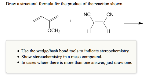 Solved Draw a structural formula for the product of the | Chegg.com