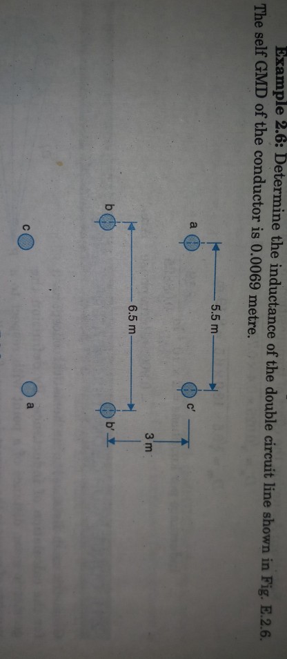 Solved Example 2 6 Determine The Inductance Of The Double