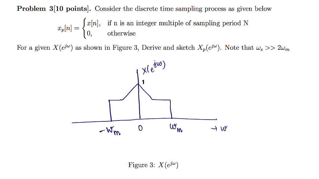 Solved Problem 3[10 points]. Consider the discrete time | Chegg.com