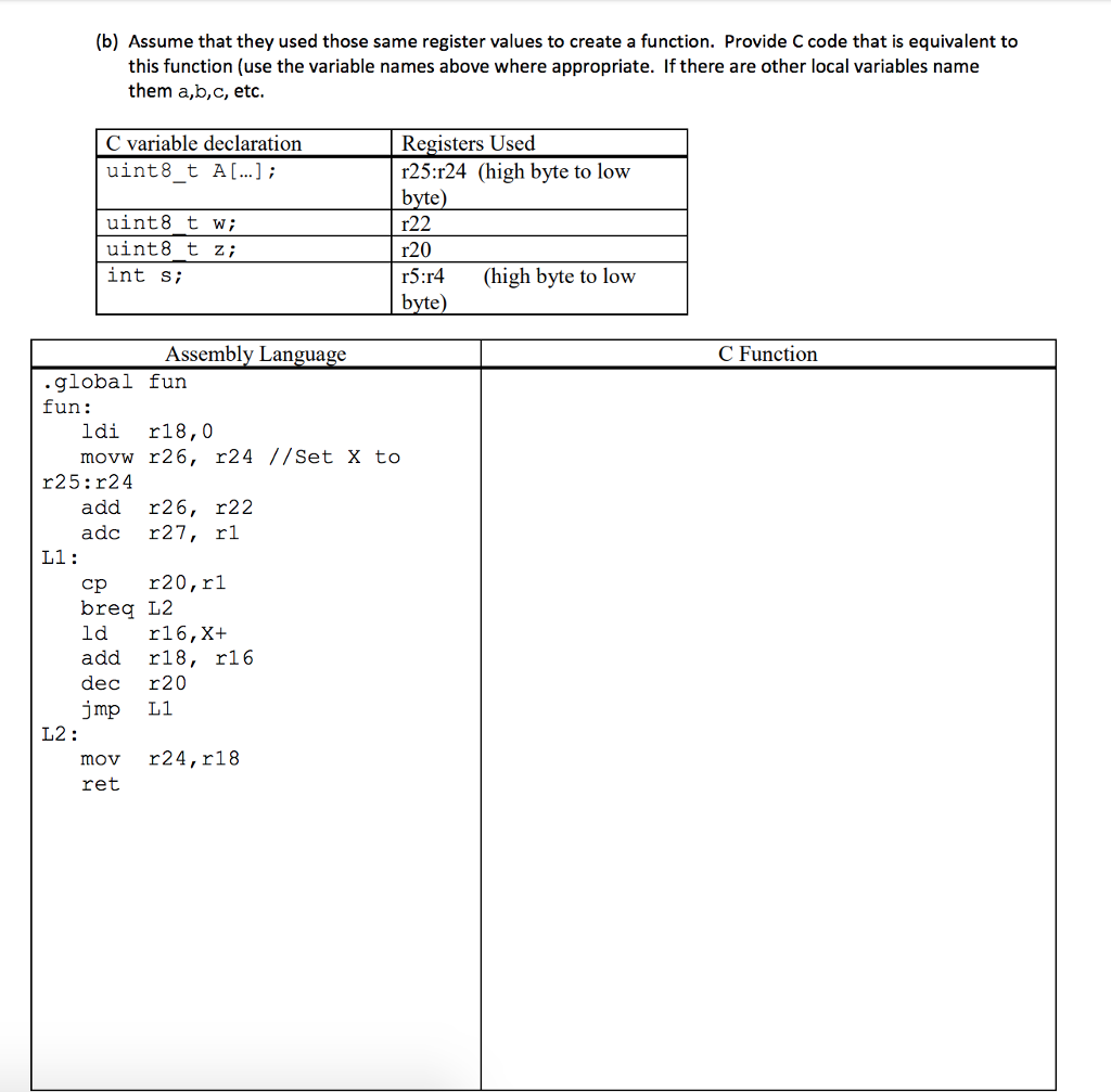 Assume that a fellow student is in the process of | Chegg.com