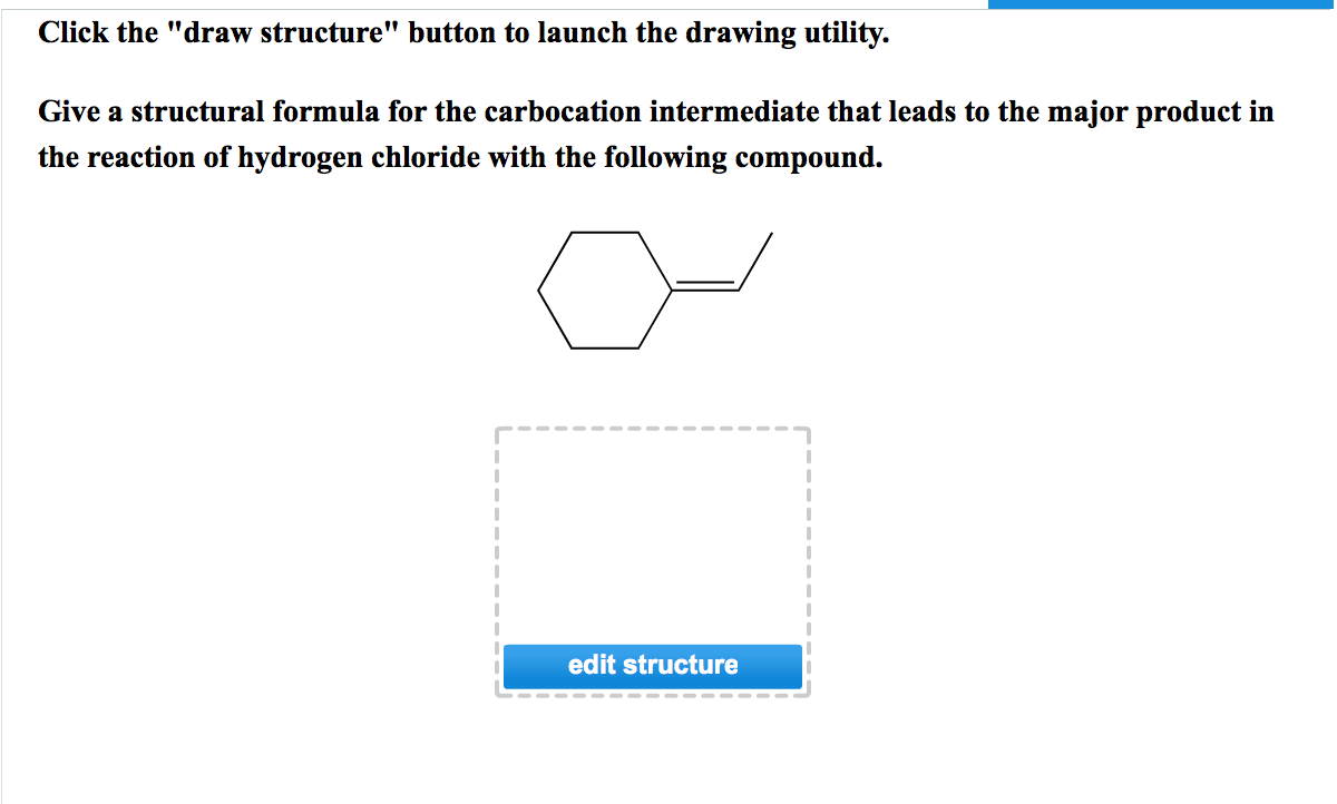 Solved Click the "draw structure" button to launch the | Chegg.com