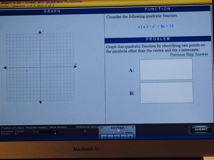 Solved Consider the following quadratic function r(x)= x^2 | Chegg.com