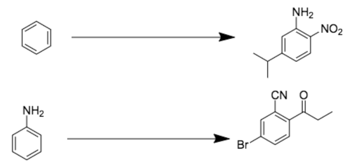 Solved NH2 NO2 CN O NH2 Br | Chegg.com