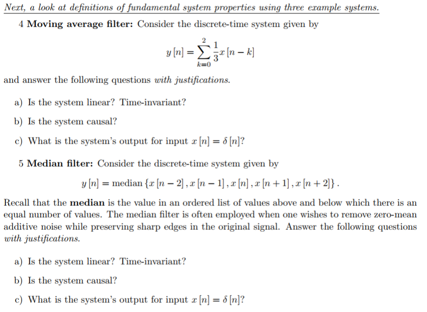 Solved Next, a look at definitions of fundamental system | Chegg.com