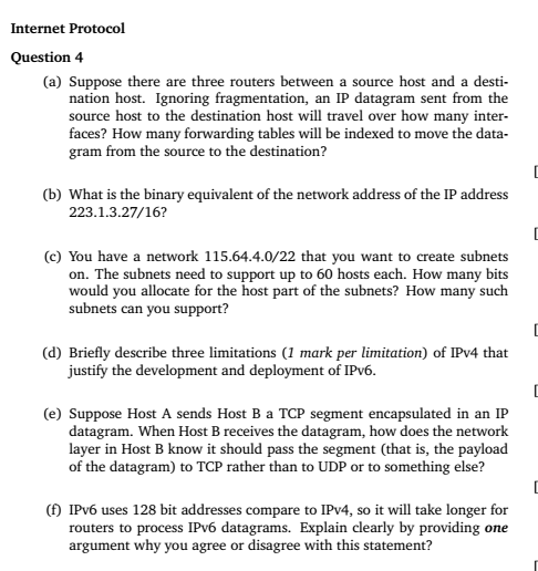 Solved Suppose there are three routers between a source host | Chegg.com