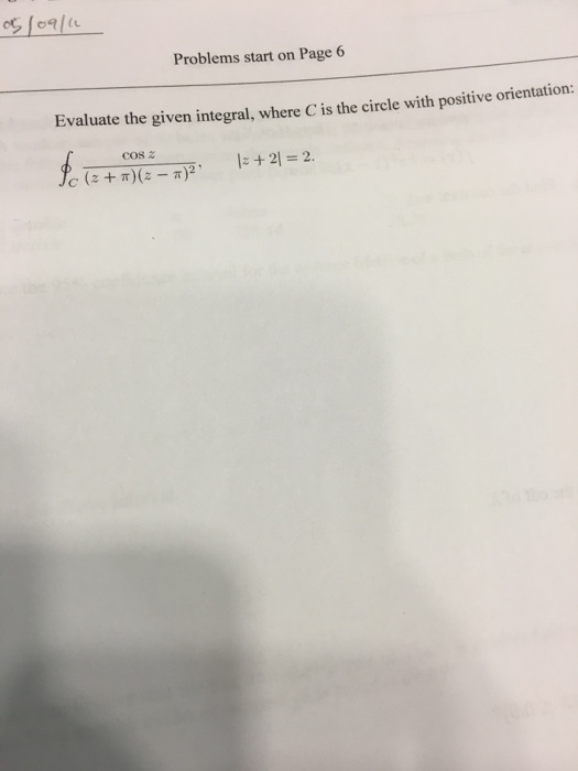Solved Evaluate the given integral, where C is the circle | Chegg.com