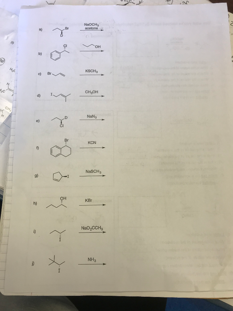 Solved Decide whether each reaction will undergo Sn1 or Sn2 | Chegg.com