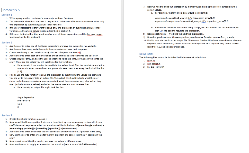 7) Now we need to build our expression by multiplying | Chegg.com