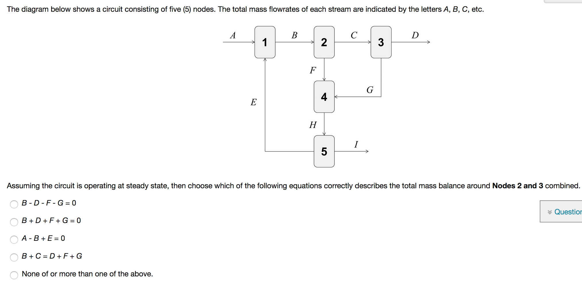 Solved The diagram below shows a circuit consisting of five | Chegg.com