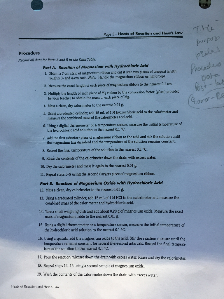 Solved Please help in the post lab questions with your work | Chegg.com