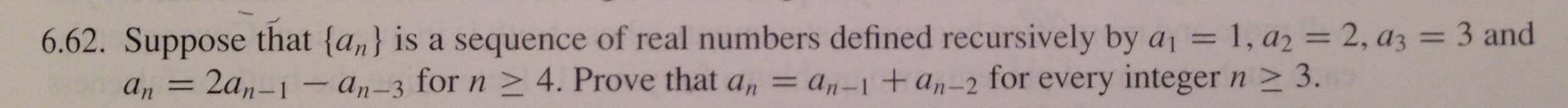 Solved Suppose that {an} is a sequence of real numbers | Chegg.com