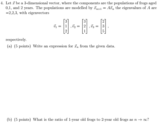Solved Let x be a 3-dimensional vector, where the components | Chegg.com