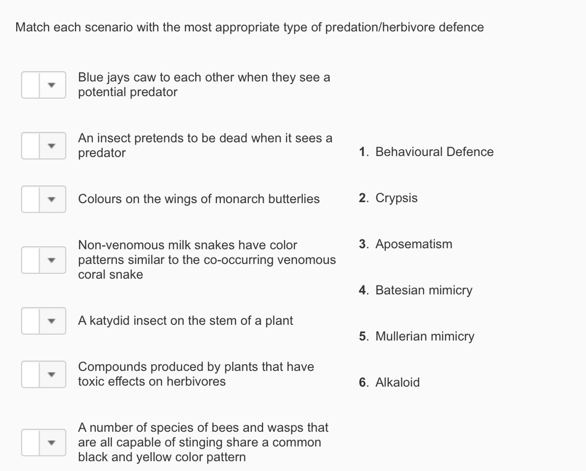 Solved Match each scenario with the most appropriate type of | Chegg.com