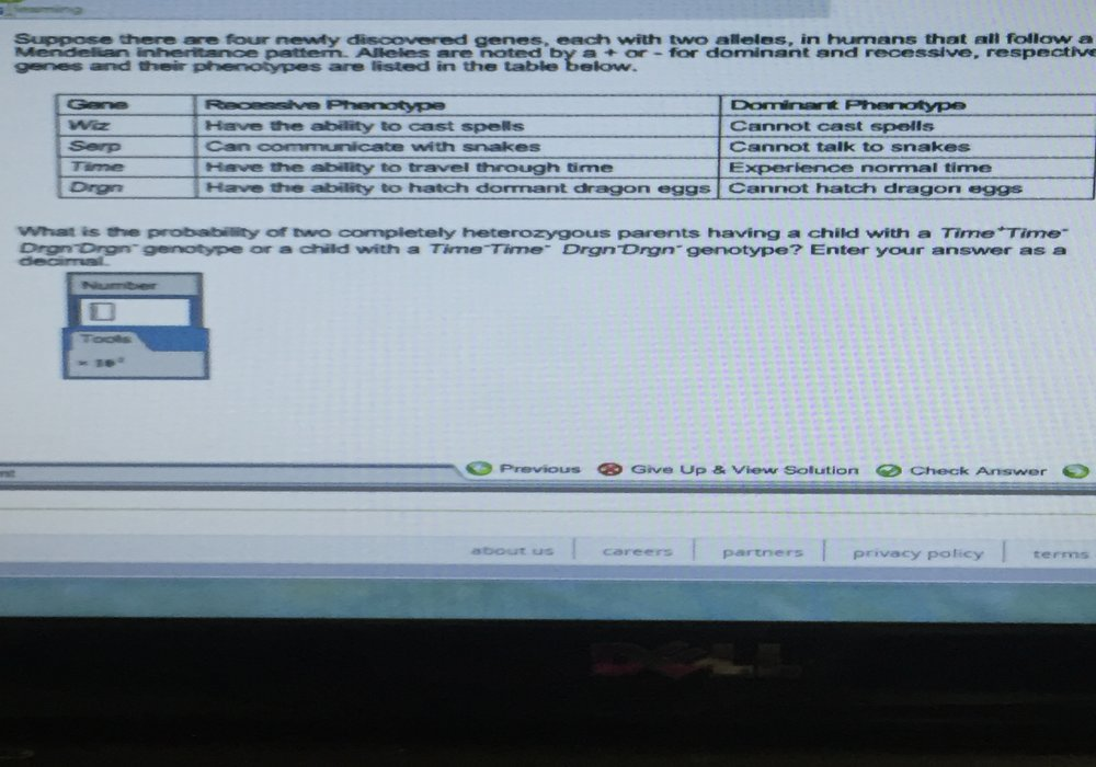 Solved Suppose there are four newly discoveredd genes, each | Chegg.com