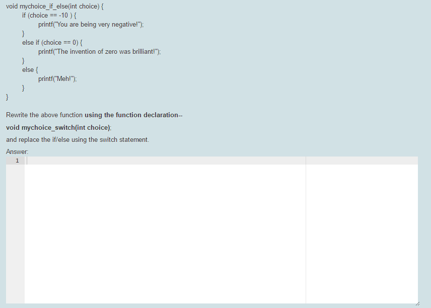 Solved Rewrite The Above Function Using The Function 6987