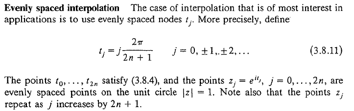 Solved Trigonometric Interpolation / Numerical Analysis * | Chegg.com