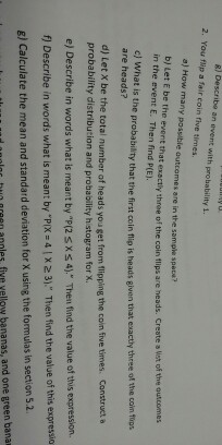 Solved You flip a fair coin five times. How many possible | Chegg.com