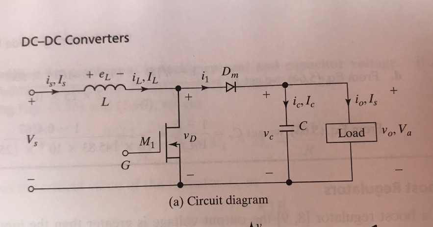 Solved 5.10 The boost regulator in the figure above has | Chegg.com