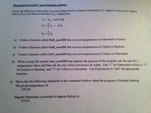 Solved Given the following relationships between | Chegg.com