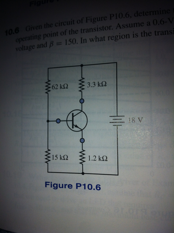 Solved Given the circuit of Figure P10.6, determine the | Chegg.com