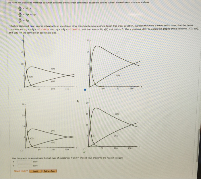 We have not discussed methods by which systems of | Chegg.com We have not discussed methods by which systems of | Chegg.com